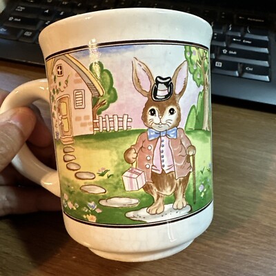 *Vintage* Lozapenco Chile Rabbit Coffee Tea Cup Mug Bunny | eBay