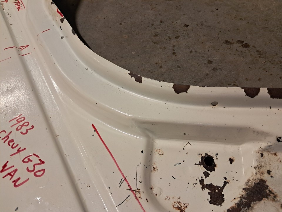 1971-1996 Chevrolet GMC G10 G20 G30 Van Doghouse Engine Bay Floor Pan ...