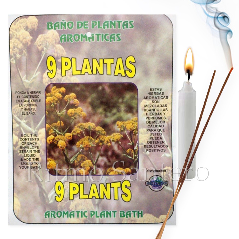 Spiritual Herbs Bath, Bano Despojo Plantas Santeria HEX BREAKER Wicca ...