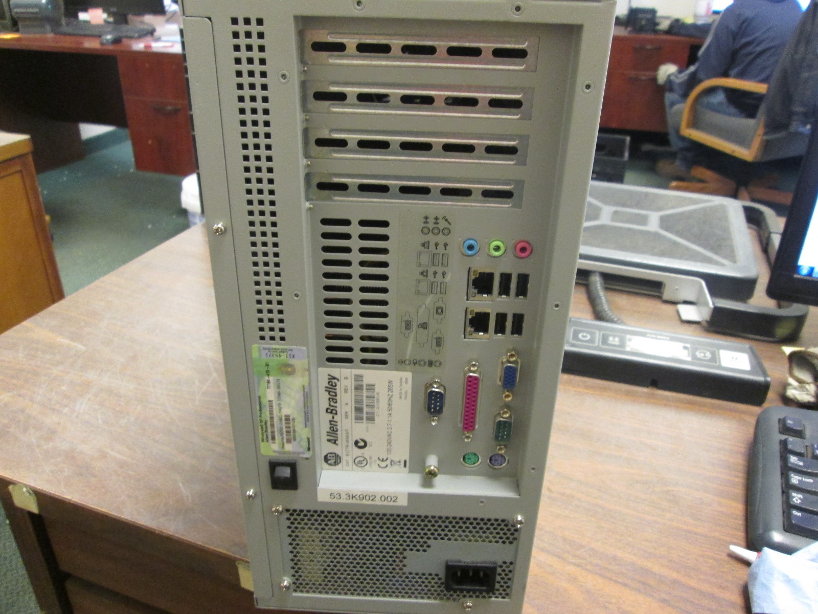 Allen-Bradley VersaView 750R 6177R-M4AXR 100-240V 2.7-1.1A w/ Ship for ...