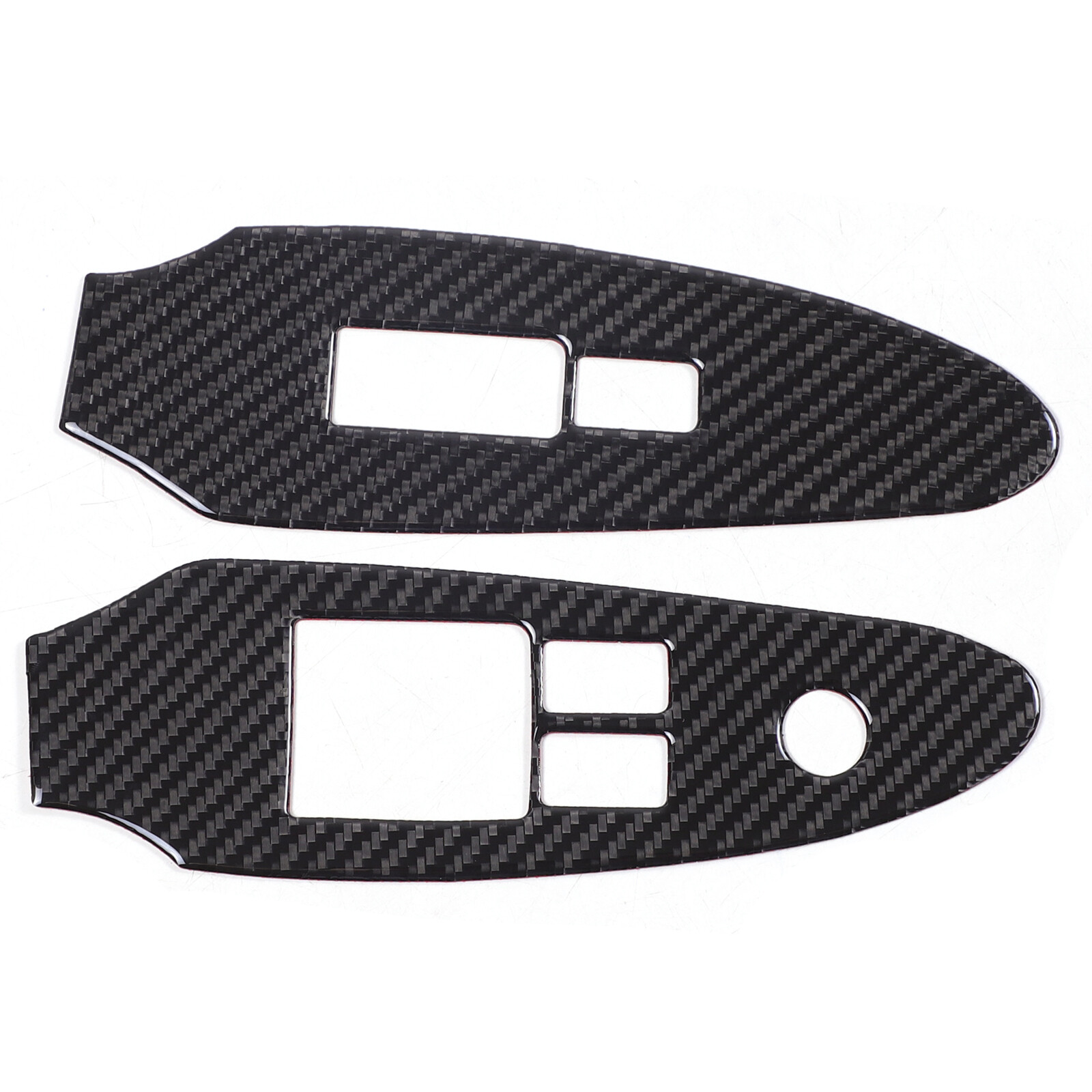 LHD Window Lift Switch Panel Frame Trim Carbon Fiber For NISSAN 370Z ...
