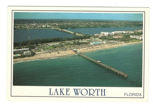Lake Worth Florida Vintage 4x6 Postcard AN22 | eBay