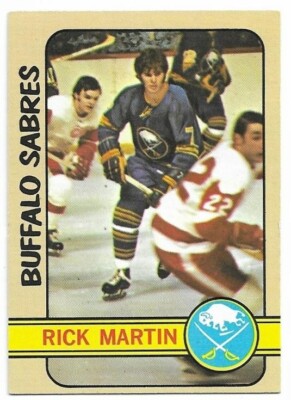 RICK MARTIN 1972-73 Topps Hockey card #145 Buffalo Sabres EX+/NR MT | eBay