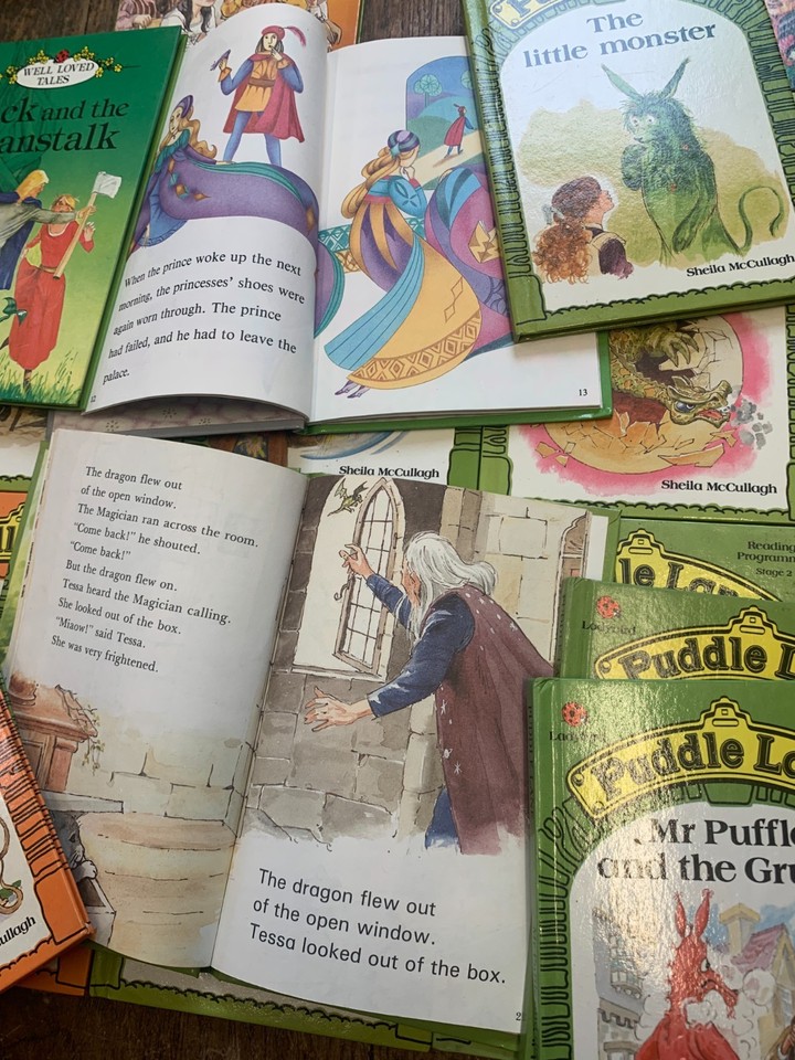 Lot 17 Books IN English Puddle Lane Snread It Your Self Jack And the ...