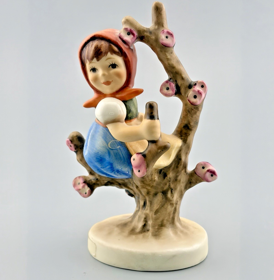 Hummel Figurine "APPLE TREE GIRL" #141 3/0 TMK-6 W Germany 4.25" Signed ...