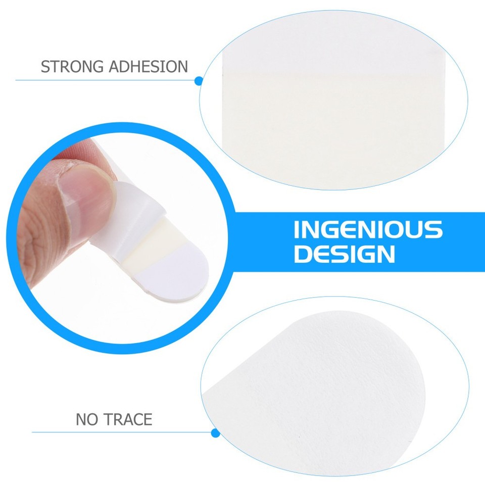 50 Pcs Round Stickers No Trace Double-sided Tape Fixing Sticky | eBay ...