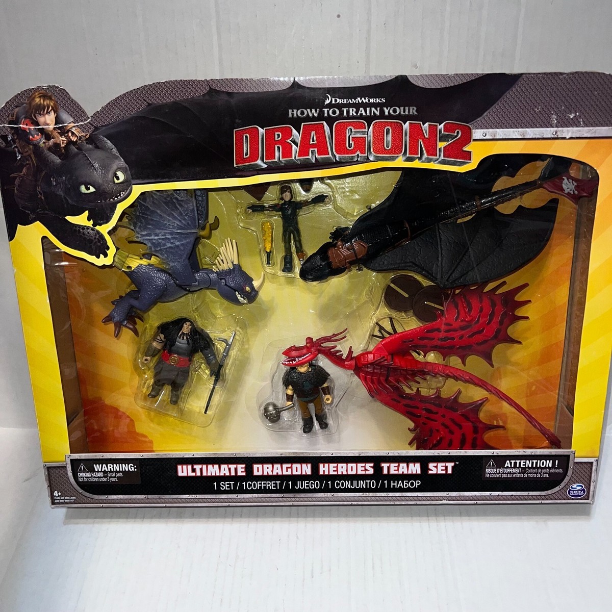 How To Train Your Dragon 2 Hookfang Toy