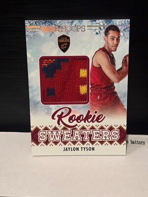 2024-25 Panini NBA Hoops Winter JAYLON TYSON RC ROOKIE SWEATERS | eBay