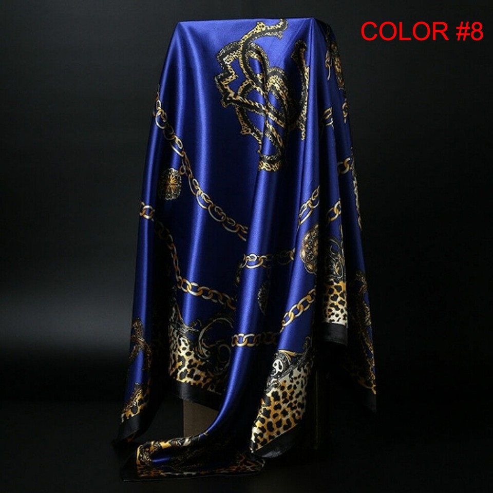 Women's Scarf Silk felling Square Head Scarfs 35"*35"(120 Styles) SHIP ...
