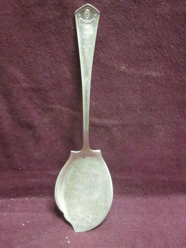 Frank Smith Sterling GEORGIAN GARLAND JELLY SERVER 6" 28g Monogram BRS ...