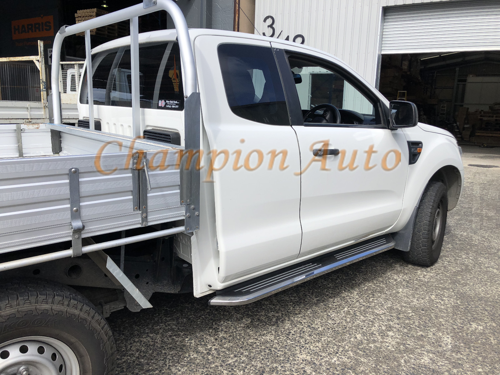 Ford Ranger Super Cab Side Steps Running Boards Aluminum 2012-2022 ...