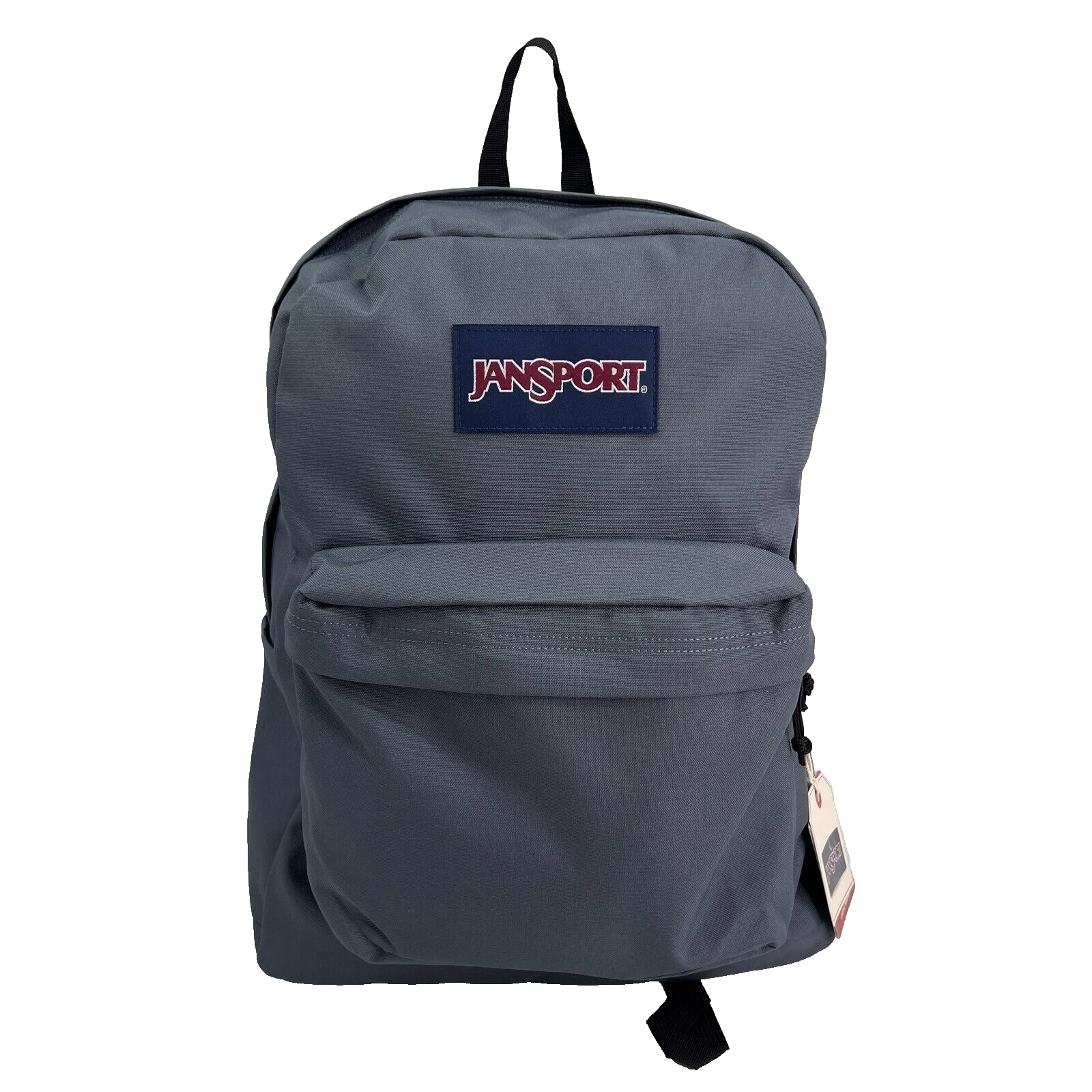 JanSport Superbreak Deep Gray Plus Backpack JS0A4QUT5L8 Water Pocket Travel Work | eBay