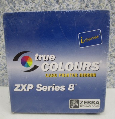 ZEBRA 800012-445 ZXP Series 8 True Colours Card Printer Ribbon NEW | eBay