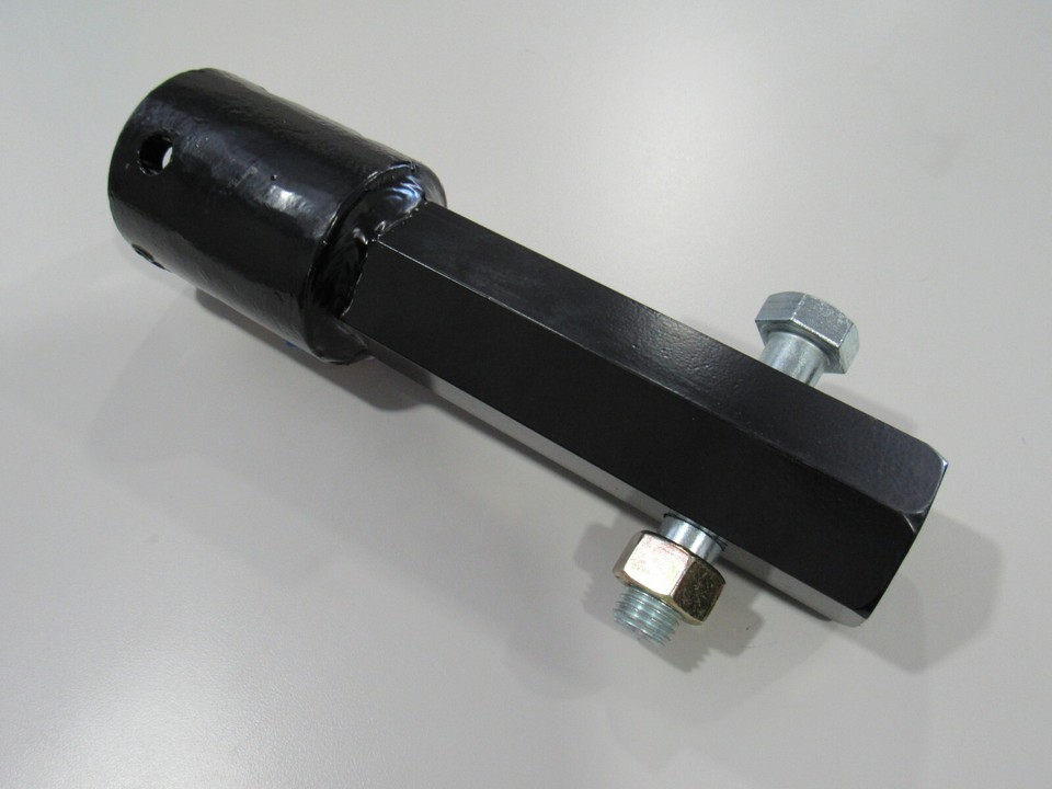 Danuser 2" Round to 2" Hex Shaft Auger Bit Adapter Conversion Part ...