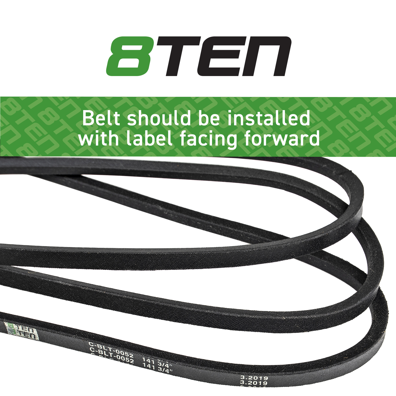 8TEN Deck Belt for Toro 44 Inch Z Master Z100 Z147 Z149 Z150 Z253 Z252L ...