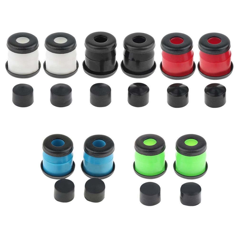 Colorful Shock Pad Set Skateboard Part Top/Bottom Bush Washers Shock ...