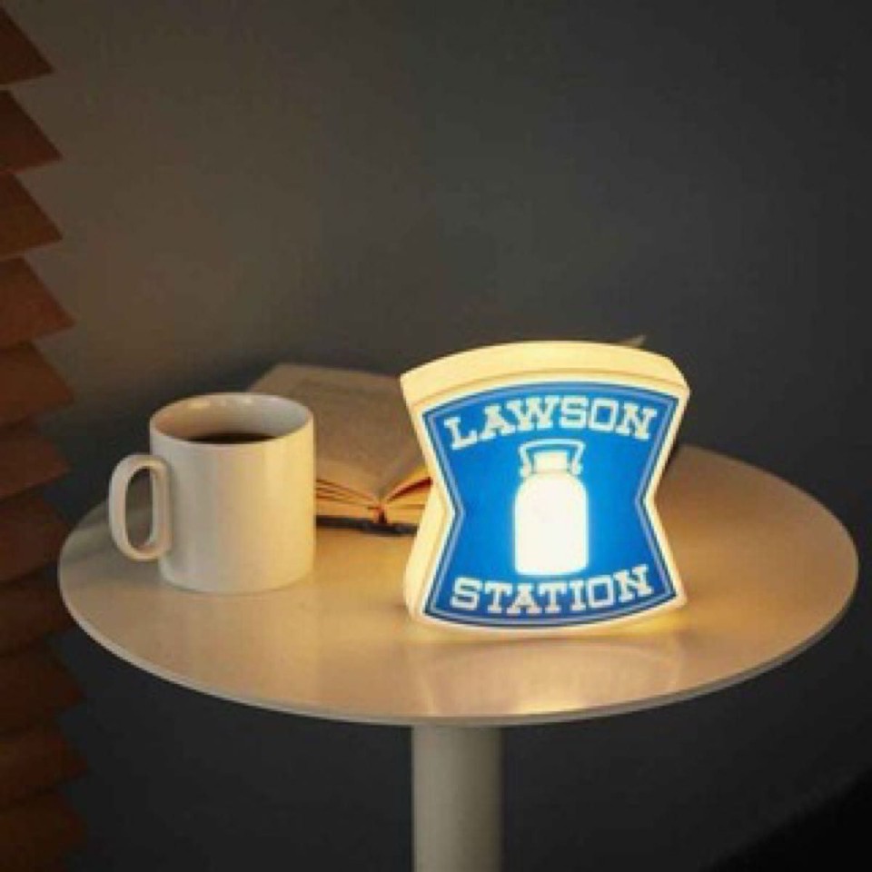 LAWSON Signboard Room Light Japan Convenience Store Lamp LED Rare New ...