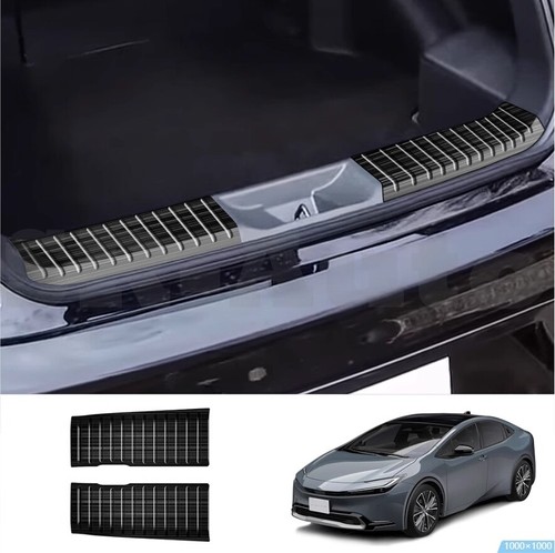 For Toyota Prius 60 Series 2022-2023 Black Rear Bumper Protector Sill ...