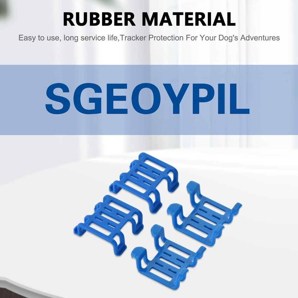 Dog GPS Tracker Rubber Clip, Replacement Clips for Tractive Tracker, 4 ...