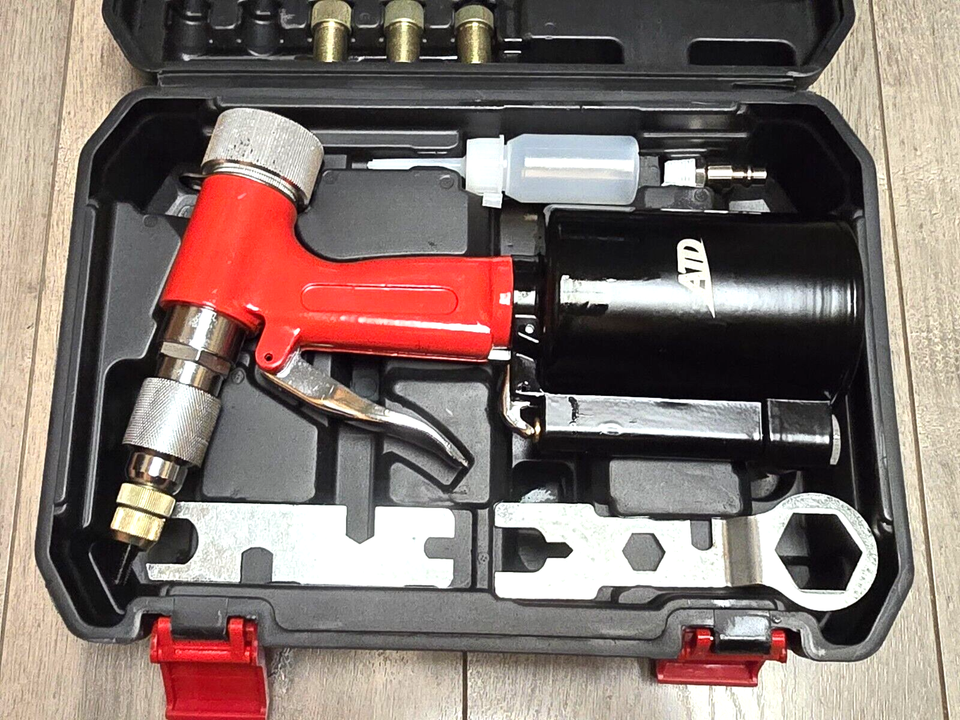 ATD Tools Air Hydraulic Rivet Nut Air Gun Kit Nut-Sert up to 3/8" #5855 ...
