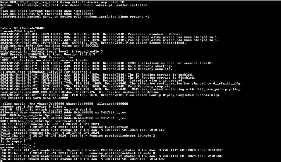 Brocade 7840 Extension Switch 24x 16Gbps Fibre Channel 16x 10GbE 2x ...