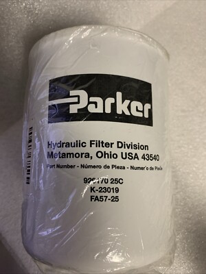 1 PARKER 926170-25C / K-23019 / FA57-25 Hydraulic Filter New Sealed ...