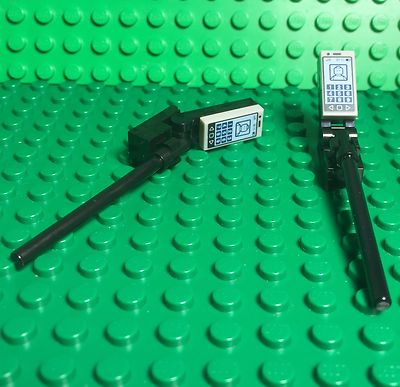 Lego 2 City Mini Figures Handheld Selfie Stick With Smartphone ...