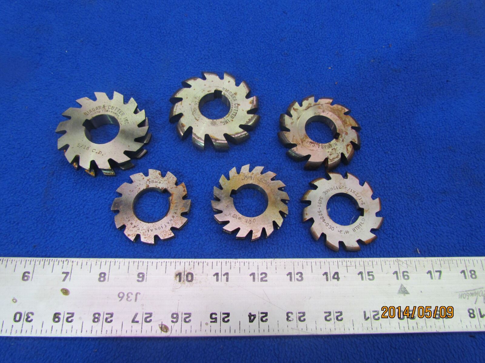 Concave & Convex Cutters w/ 1" Hole A-0942-2 | eBay