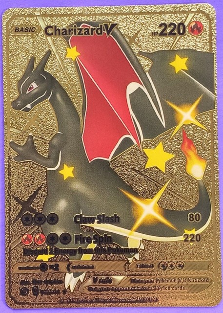 Pokémon TCG Charizard V Champion's Path 079/073 Holo Secret Rare for ...