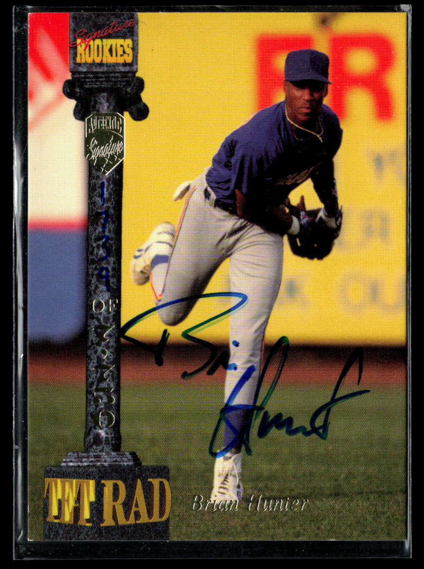 Brian Barber 1994 Signature Rookies Non Serial Numbered Signatures Auto ...