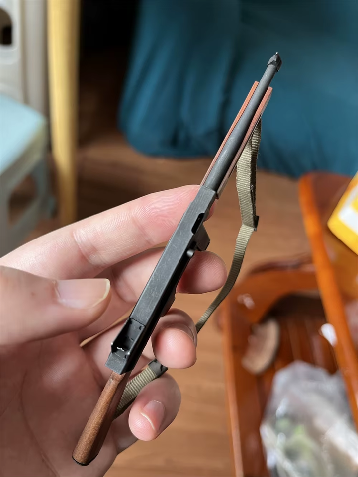 WWII US Army Force Battle Thompson M1 Submachine Gun 1:6 Scale Handmade ...