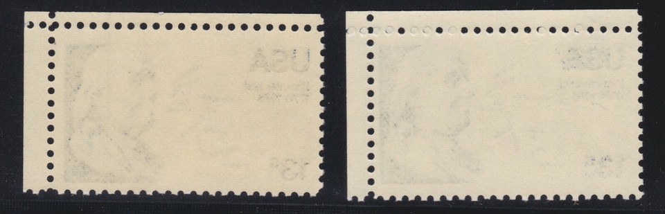 US 1690a13c Franklin Light Blue Omitted EFO Mint XF OG NH w/ Reg Issue ...