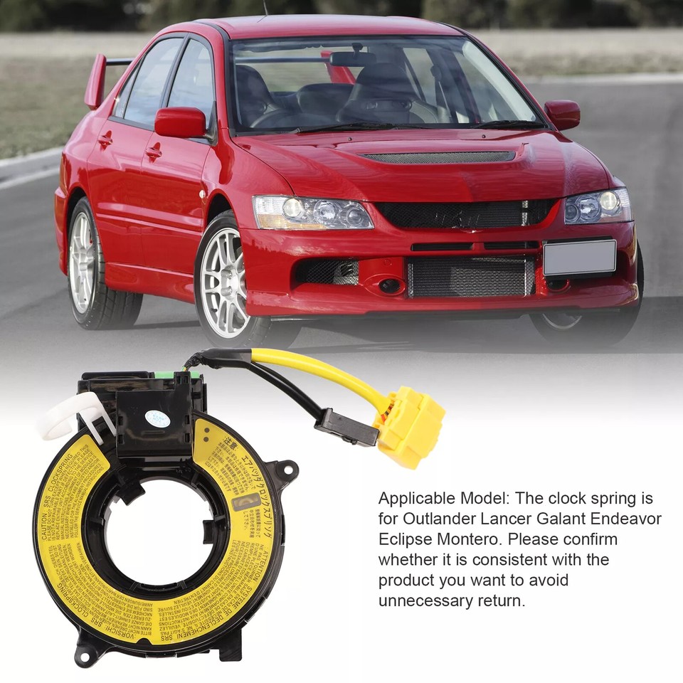 Spiral Cable Clock Spring Fit Mitsubishi Outlander 2005-2013 8619-A018 ...