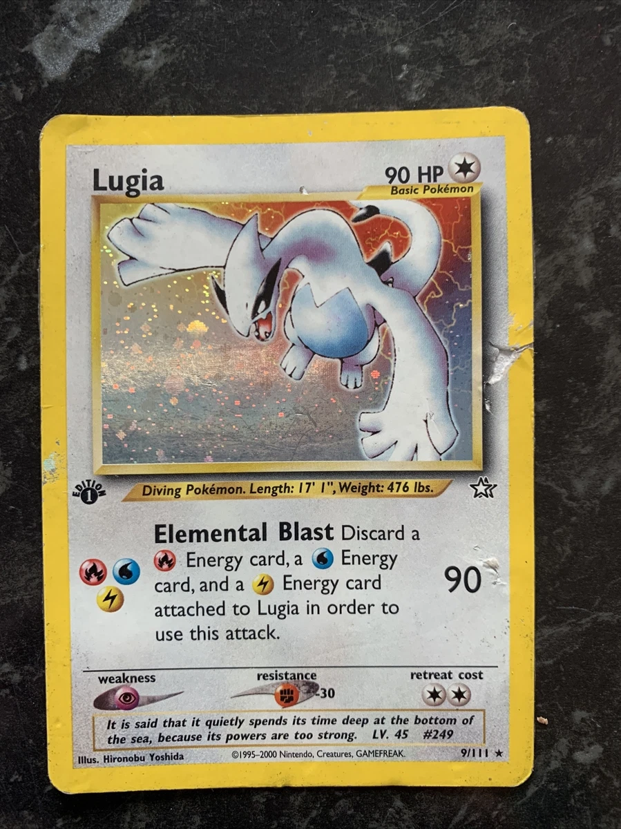 Lugia Pokemon Card