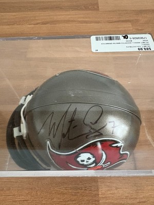Martin Gramatica Signed Tampa Bay Buccaneers Riddell Mini Helmet w/ COA ...