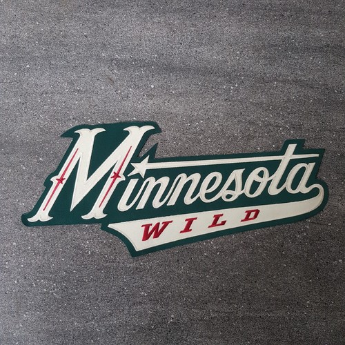 Badge Minnesota Wild Crest Patch Logo For Jersey Jacket | eBay