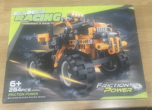 XBLOCKS RACING CONSTRUCT & RACE. FRICTION POWER BUILDING BLOCKS. BRAND ...