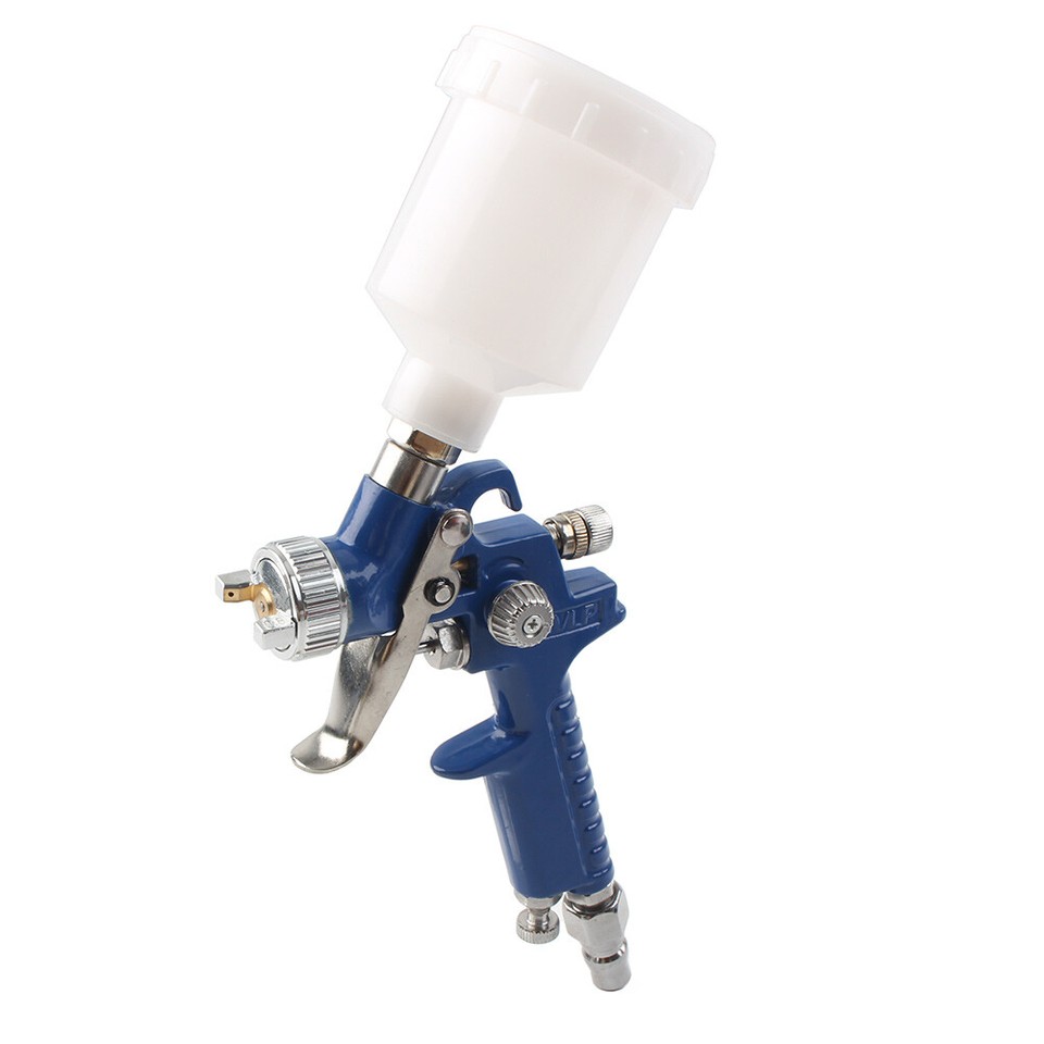 0.8mm/1.0mm Nozzle H2000 HVLP Air Paint Spray Gun Auto Detail Touch Up ...