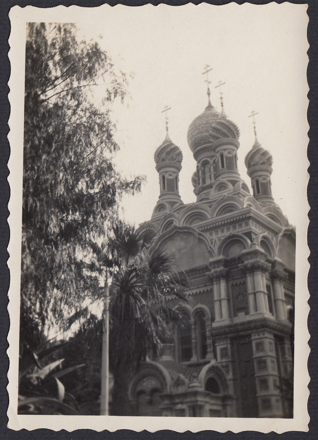 YZ0312 Sanremo - The Church Russian - Photography Period - 1931 Vintage ...