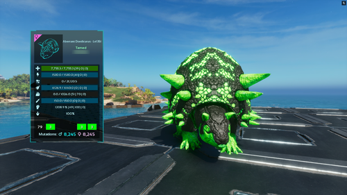 Ark Survival Ascended PVE * TOP STATS * Aberrant Doedic | Doedicurus ...