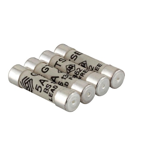 x4 CARTRIDGE FUSE 5 AMP MAIN PLUG HOUSEHOLD DOMESTIC plug BROWN | eBay