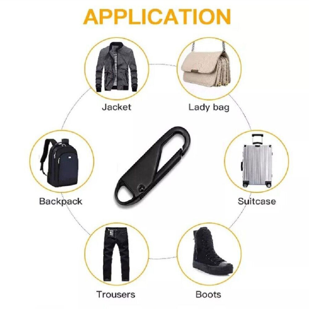 20 PCS Zipper Fixer Repair Pull Tab Instant Kit Bags Zipper Pull ...