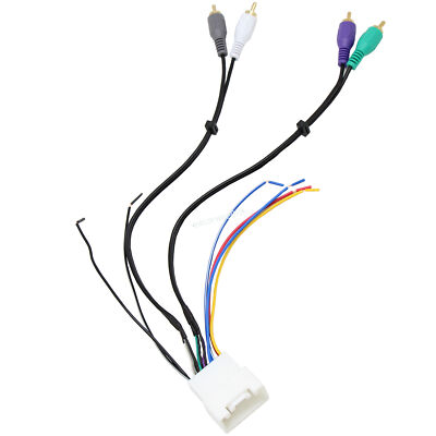 Radio Wire Harness AMP Integration 4RCA Adapter For 2000-2005 Lexus ...