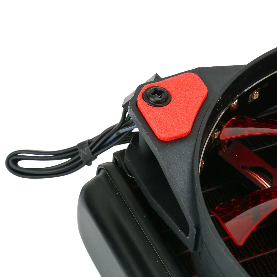 LED Liquid CPU Cooler Water Cooling System Radiator 120mm with Fan for ...