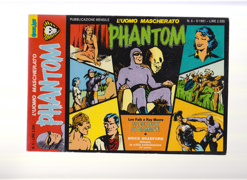 PHANTOM - "L´uomo Mascherato" - n.4 - di Lee Falk e Ray Moore - COMIC ...