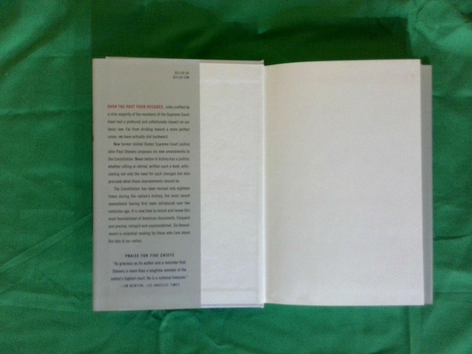 Six Amendments: How and Why We Should Change the Constitution ...