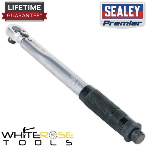 Sealey Torque Wrench Micrometer Style 3/8"Sq Drive 2-24Nm Calibrated ...