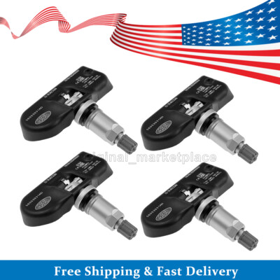 4X TPMS Tire Pressure Monitoring Sensors 56053031AD For Dodge Chrysler ...