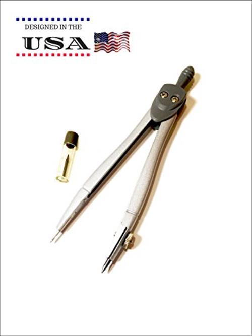 Mr. Pen- 15 Pcs Compass Set with Swing Arm Protractor (6"), Geometry ...