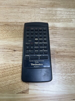 TECHNICS RAK-SA301P Stereo Receiver Remote Control Genuine OEM | eBay